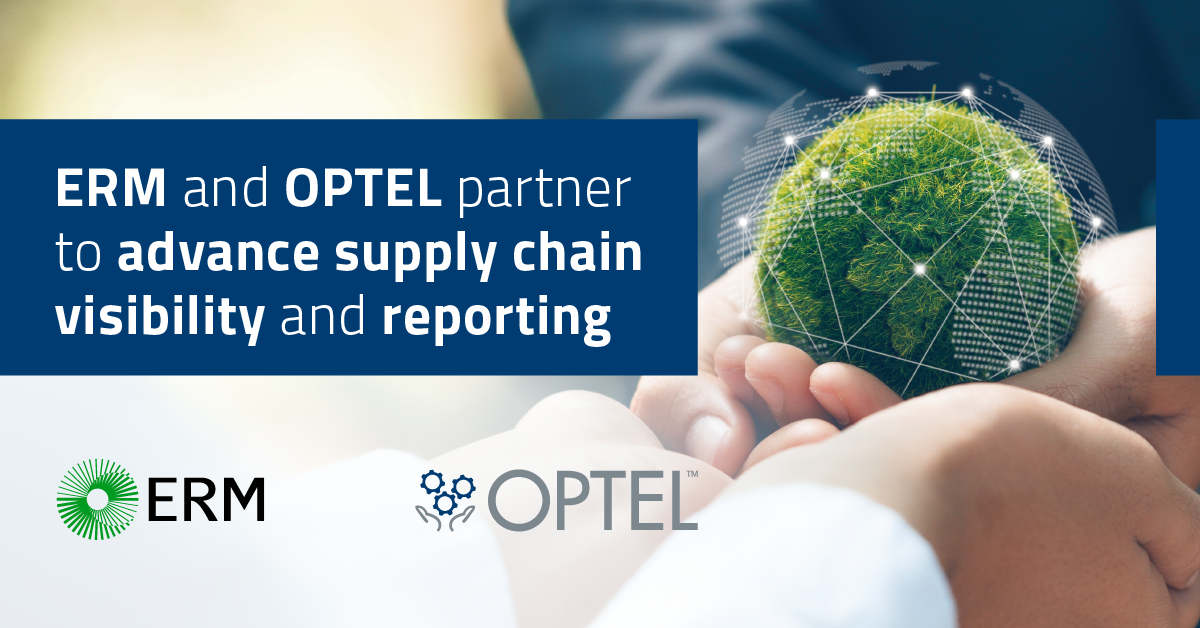 ERM and OPTEL Partner to Advance Supply Chain Visibility and Reporting ...
